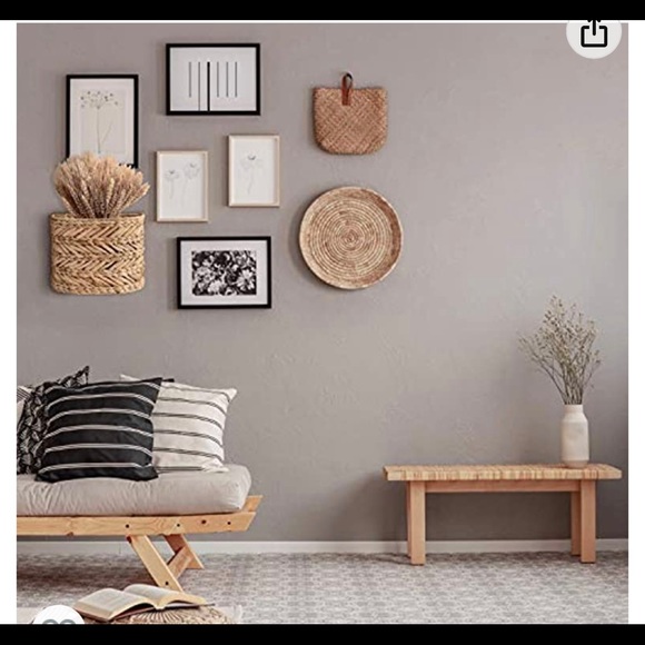 Artera | Storage & Organization | Nwt Hyacinth Woven Modern Farmhouse Boho Hanging Basket For ...